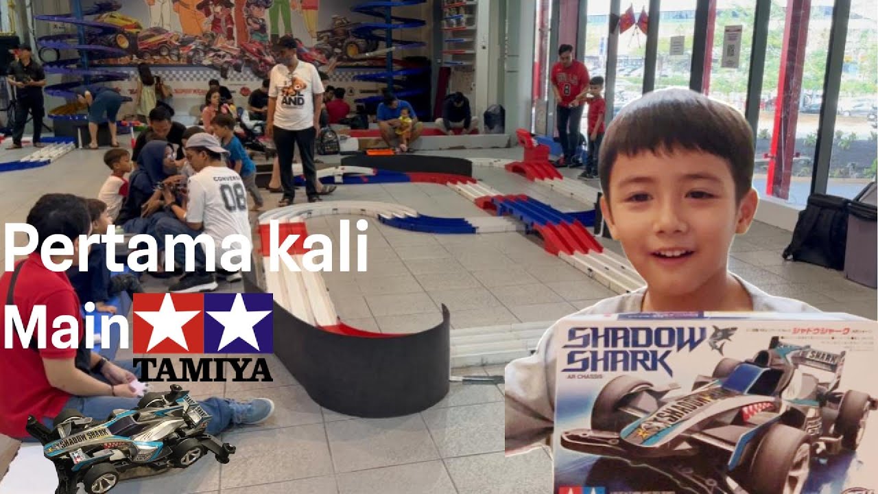BALAP TAMIYA MINI 4WD PERTAMAKU - YouTube