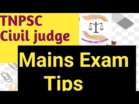 Tips For TNPSC CIVIL JUDGE mains examination 2023 #civiljudgeexam2023 ...