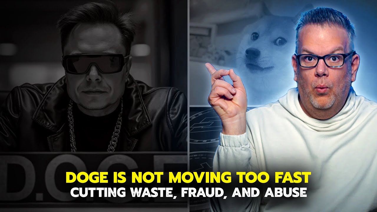 DOGE is not moving too fast on cutting waste, fraud, and abuse They ...
