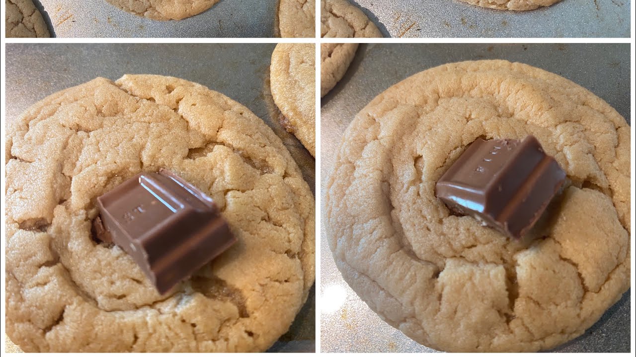 How To Make Peanut Butter Chocolate Drop Cookies | Cooking With ...