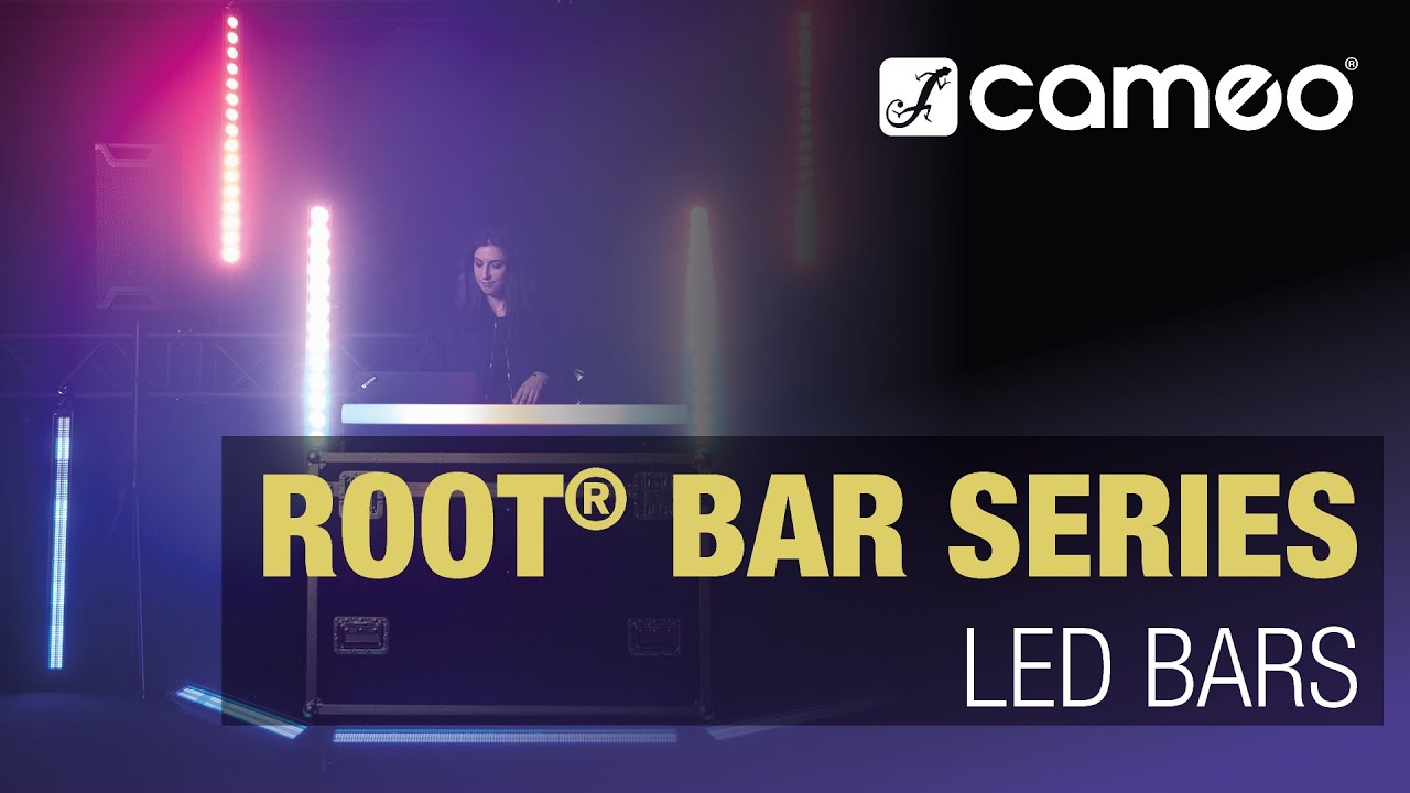 Cameo ROOT® BAR Series - LED Bars - YouTube