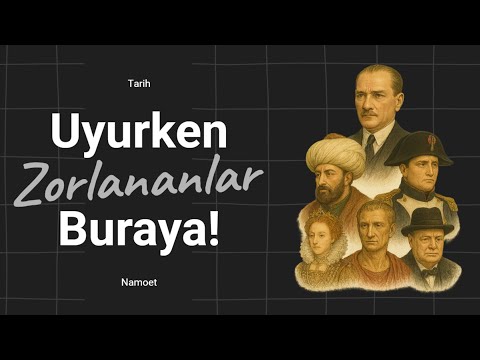 Uyurken Dinlemelik Tarih | İstanbul'un Fethi | Uyku Müziği Eşliğinde
