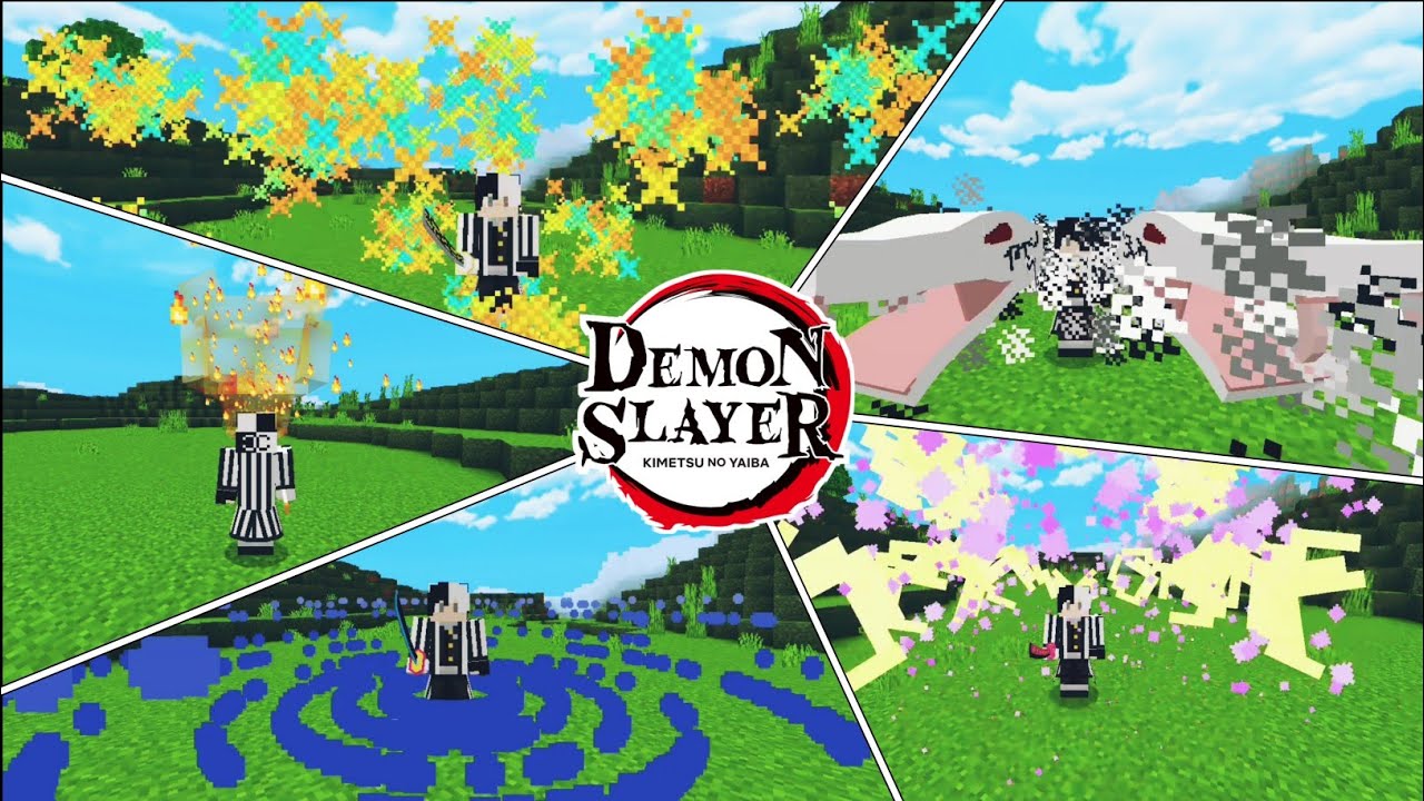Demon Destruction Addon For Minecraft PE/Bedrock 1.19 | Demon Slayer ...