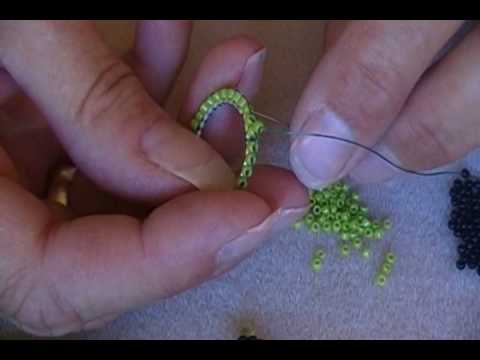 Beaded Toggle Clasp Part 2 - YouTube