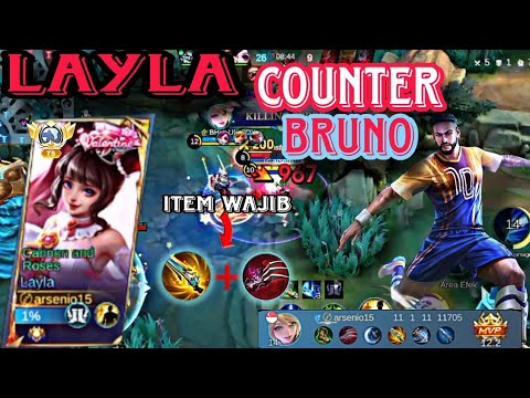 MM LAYLA COUNTER ‼️MM BRUNO ‼️MLBB #mlbbidcreator #mlbbidcreators # ...