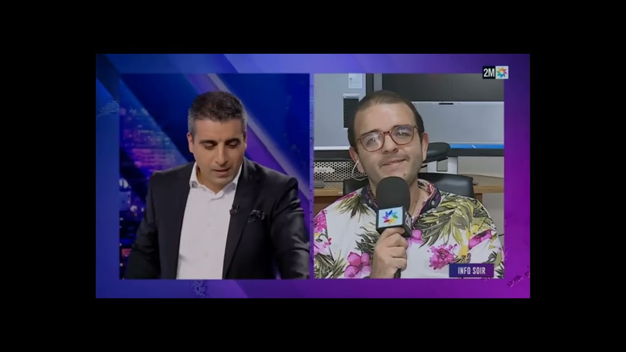 mon passage a 2M au journal de 20h de Ouadih dada ! - YouTube