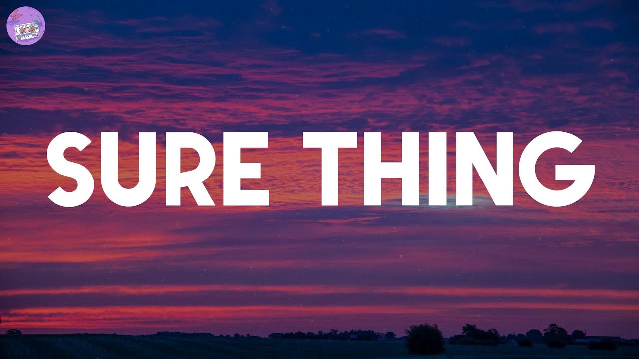 Sure Thing - Miguel (Lyrics) - YouTube