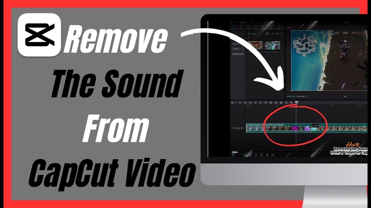 How To Remove The Sound From a Video In Capcut - Complete Guide - YouTube
