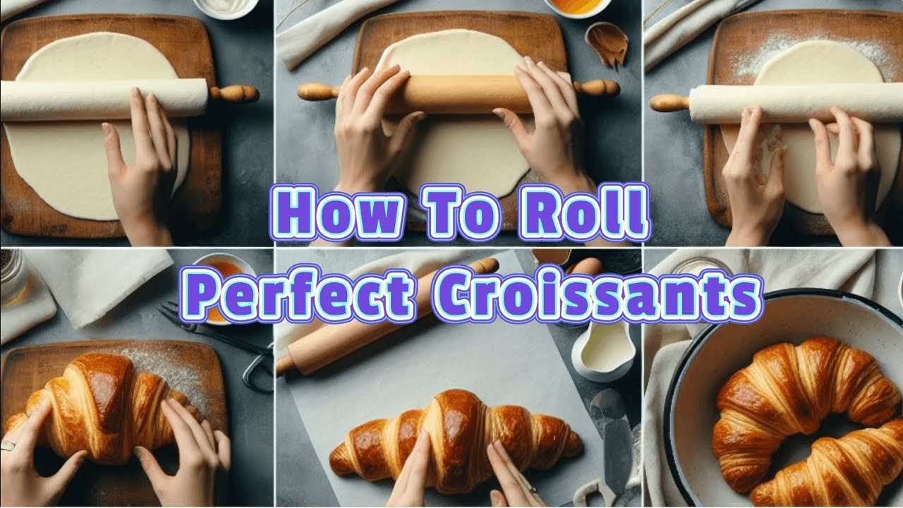 How To Roll Perfect Croissants - How To Roll Croissants - The Secrets ...