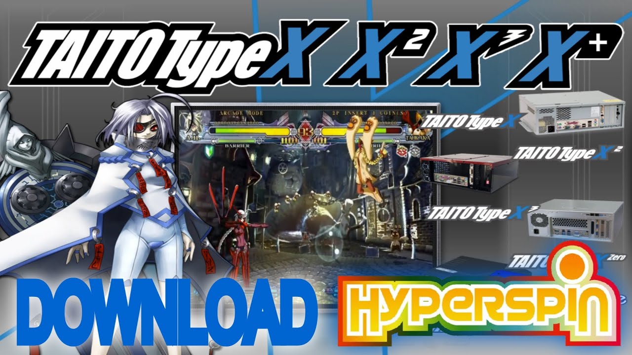 HYPERSPIN | TAITO TYPE X, X⁺, X², X³ / NESiCAxLive I | PACK COMPLETE ...
