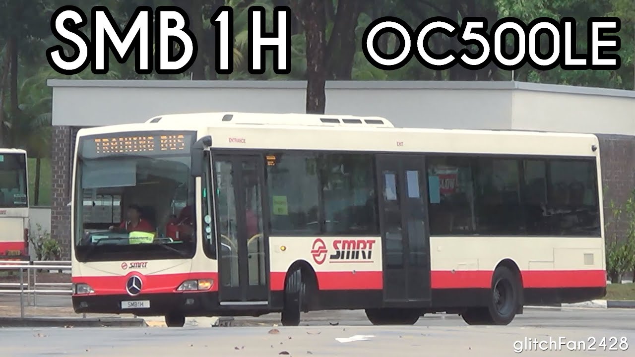 [SMRT] Mercedes Benz OC500LE Demonstrator SMB1H Departing Old Yishun ...