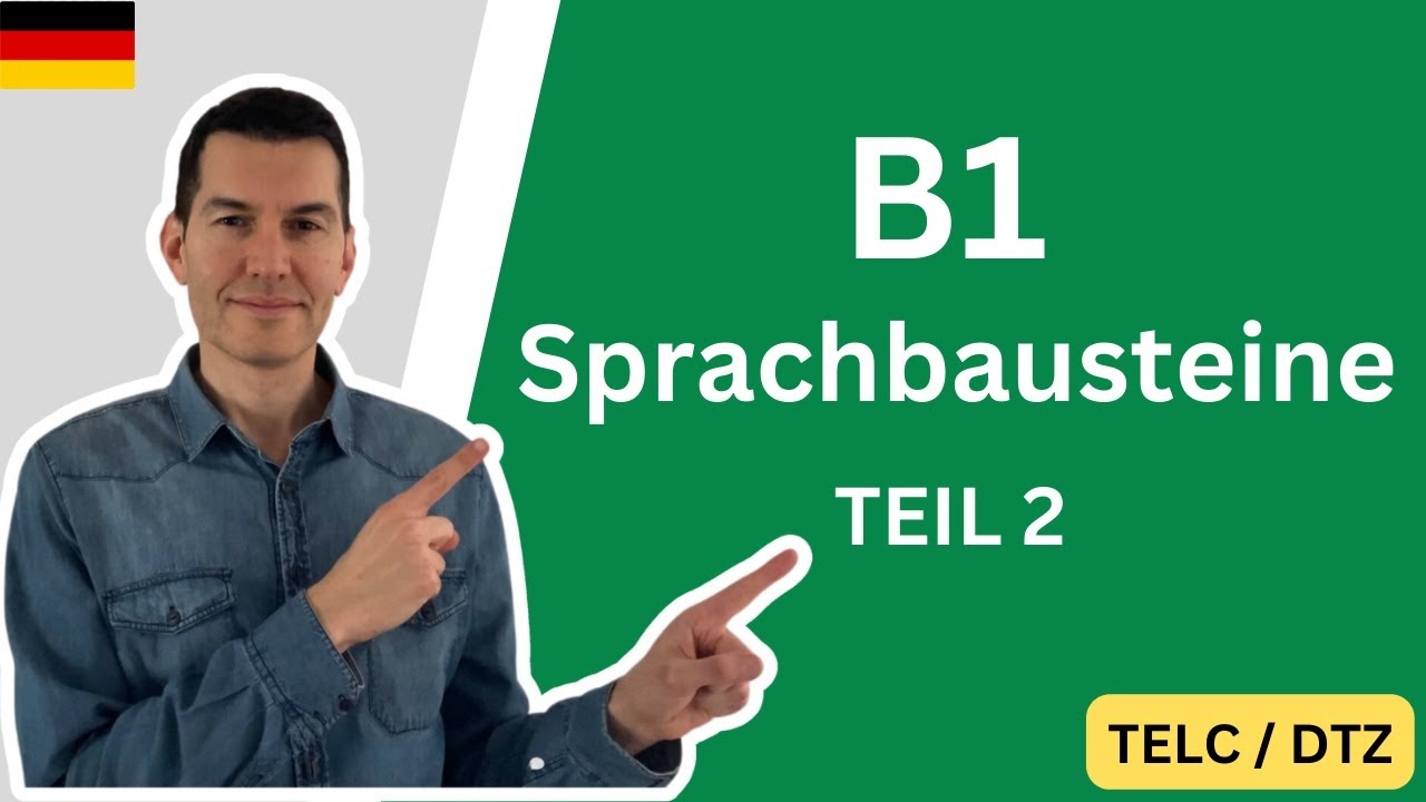 B1 Sprachbausteine Teil 2 | TELC Prüfung Deutsch - YouTube
