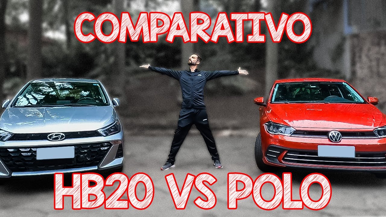 NOVO POLO VS NOVO HB20 QUAL É O MELHOR HATCH TOP DE LINHA? CARRO CHEFE ...