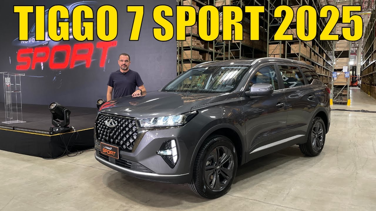 Caoa Chery Tiggo 7 Sport 2025 - Nova versão de entrada por R$ 134.990 ...