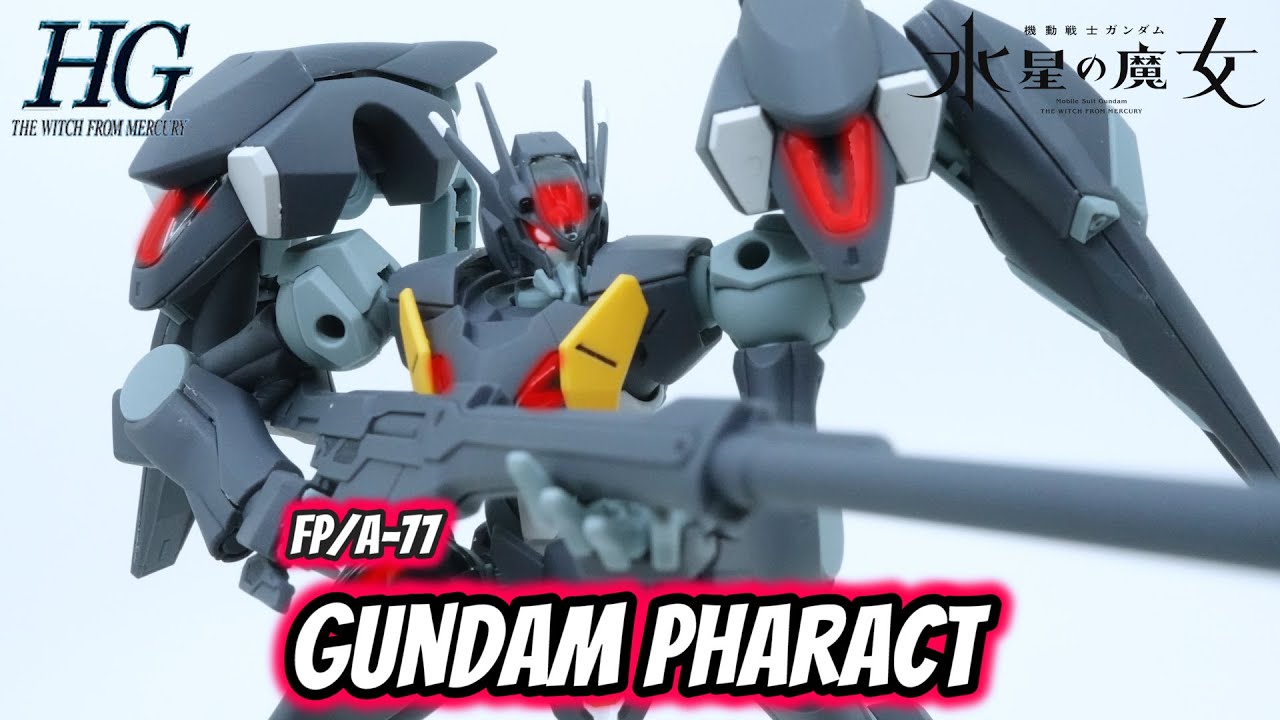HG Gundam Pharact Review | Gundam: The Witch from Mercury - YouTube