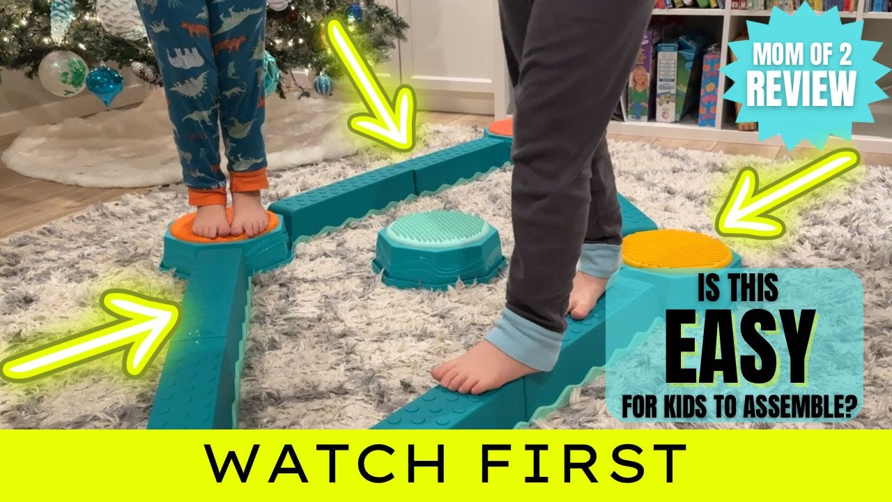 Amazon Finds - B. toys Balance Beam for Kids Sensory Pads - Amazon ...