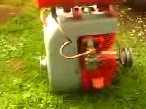 J.A.P Model 2A Aircooled Petrol Engine. - YouTube
