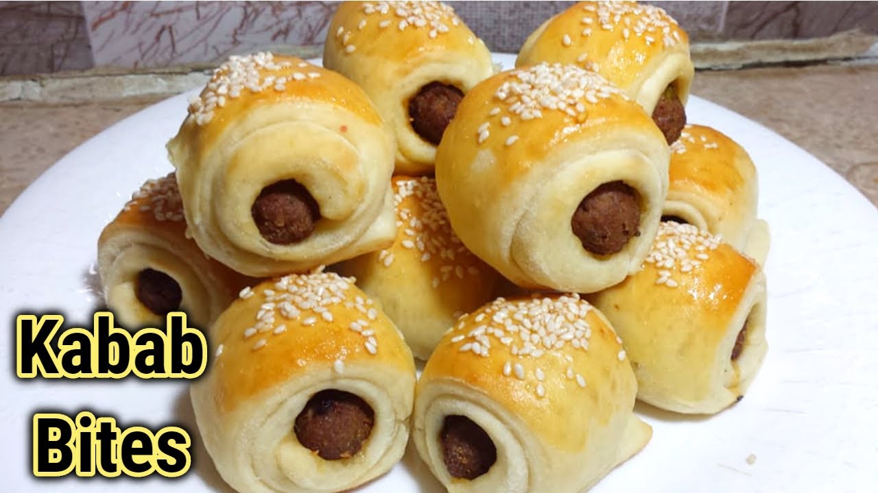 Unique Kabab Bites Recipe_Party Snack Recipe_Bread Bites_Tea Time Snack ...
