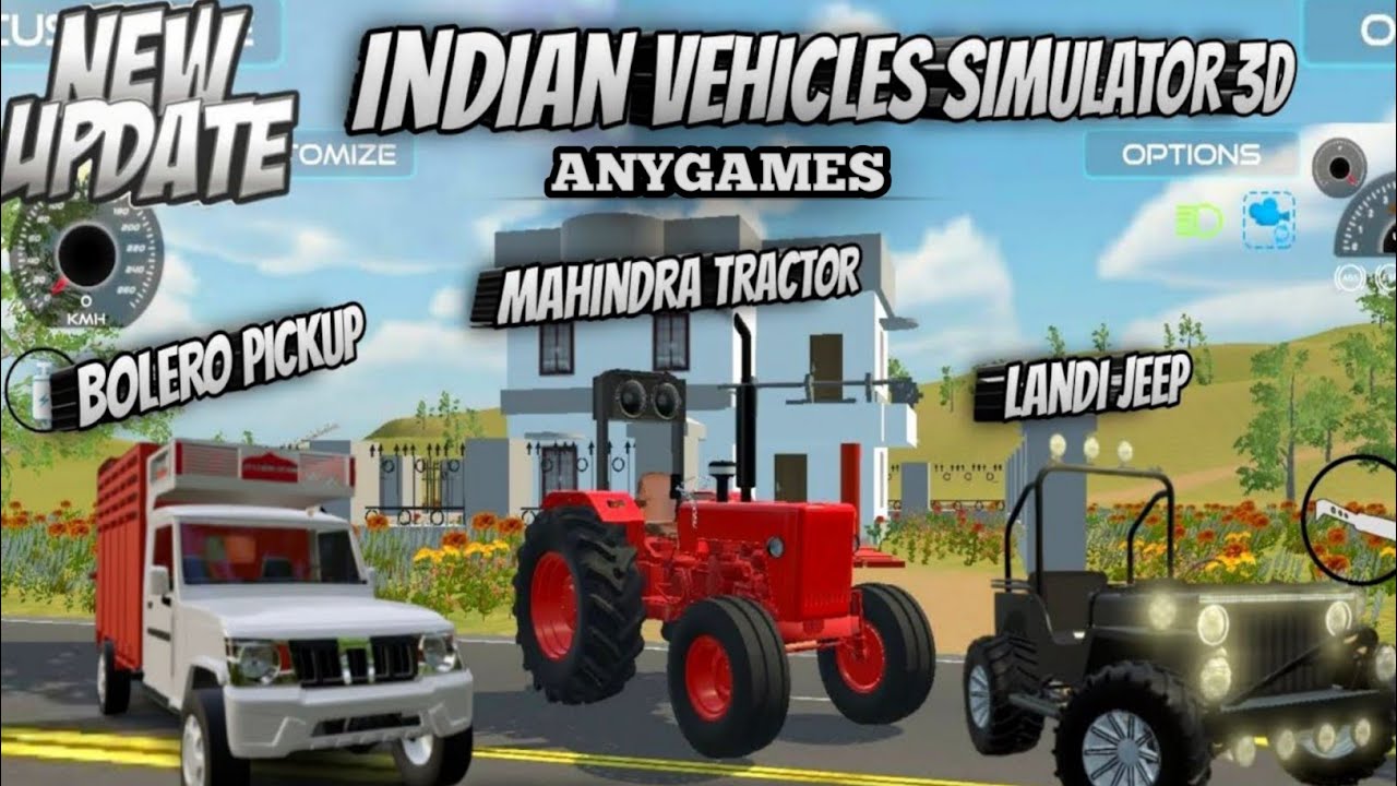 Indian Vehicles Simulator 3D New Update, #anygames - YouTube