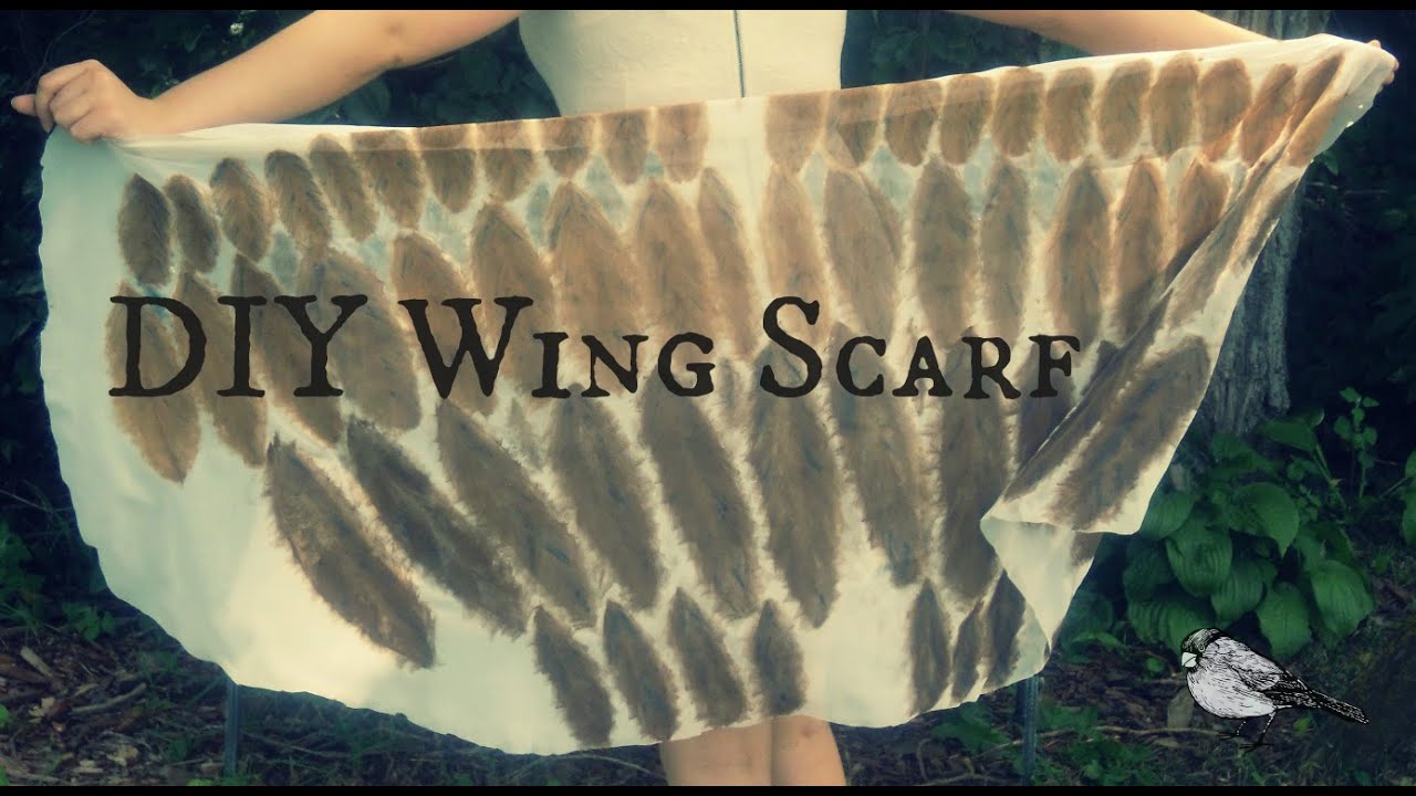 DIY Wing Scarf - YouTube