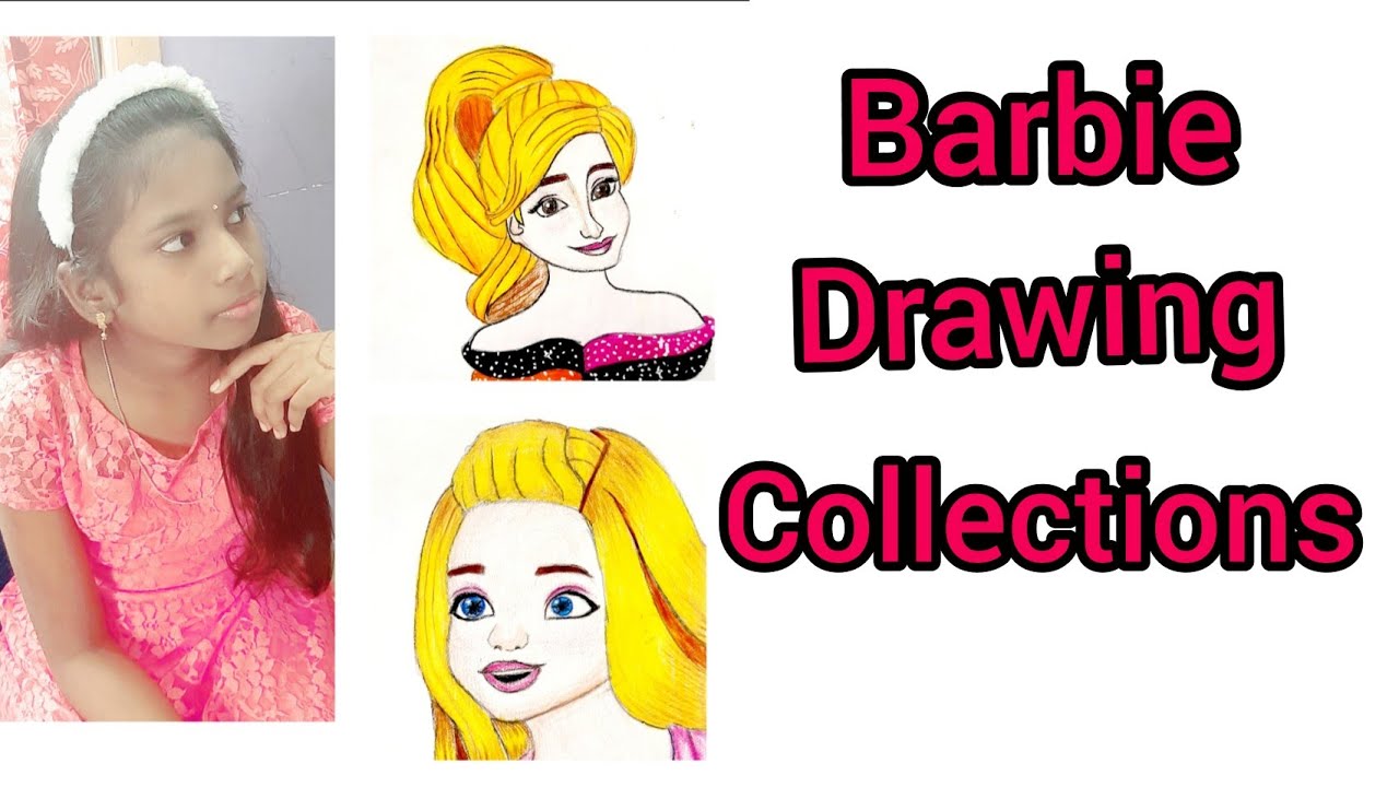 Barbie drawing collections/Recreation drawings of Esha Drawing ...