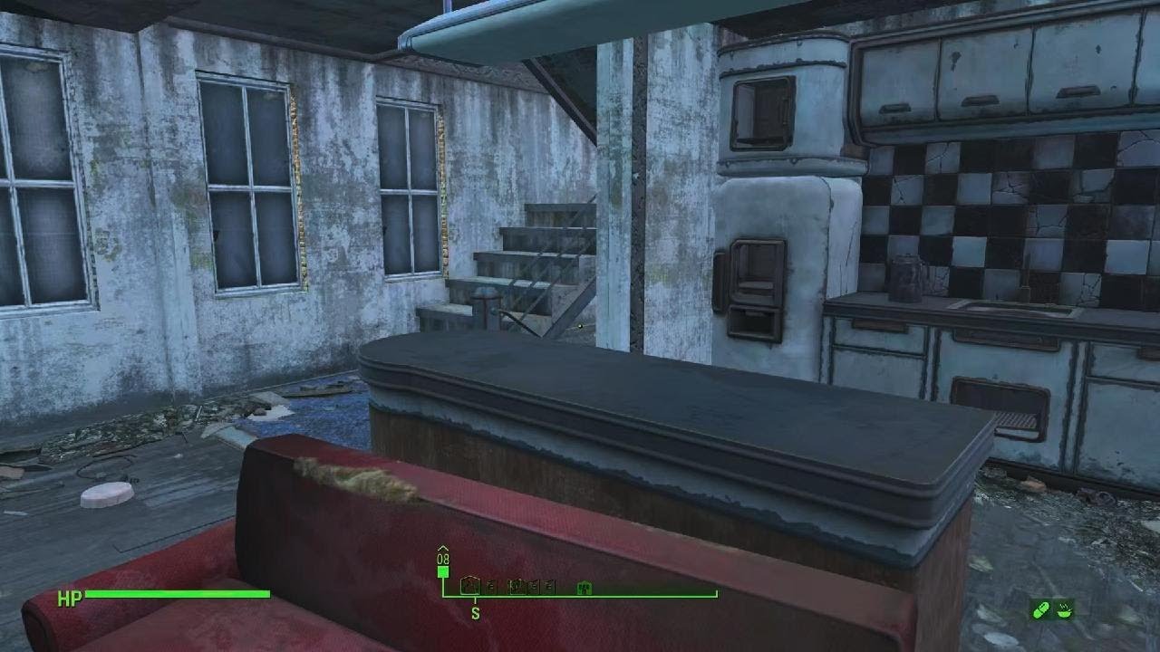 Fallout 4 - hitching a ride on the USS Constitution - YouTube