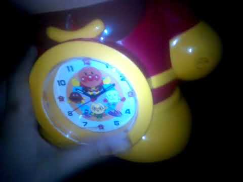 The anpanman clock/bank - YouTube