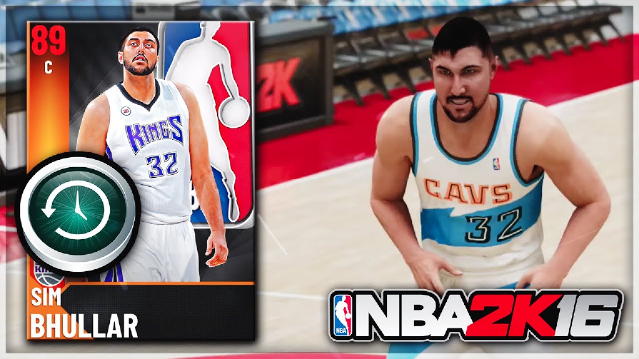 2k16 Sim Bhullar is BACK in NBA 2k21 MyTeam.. - YouTube