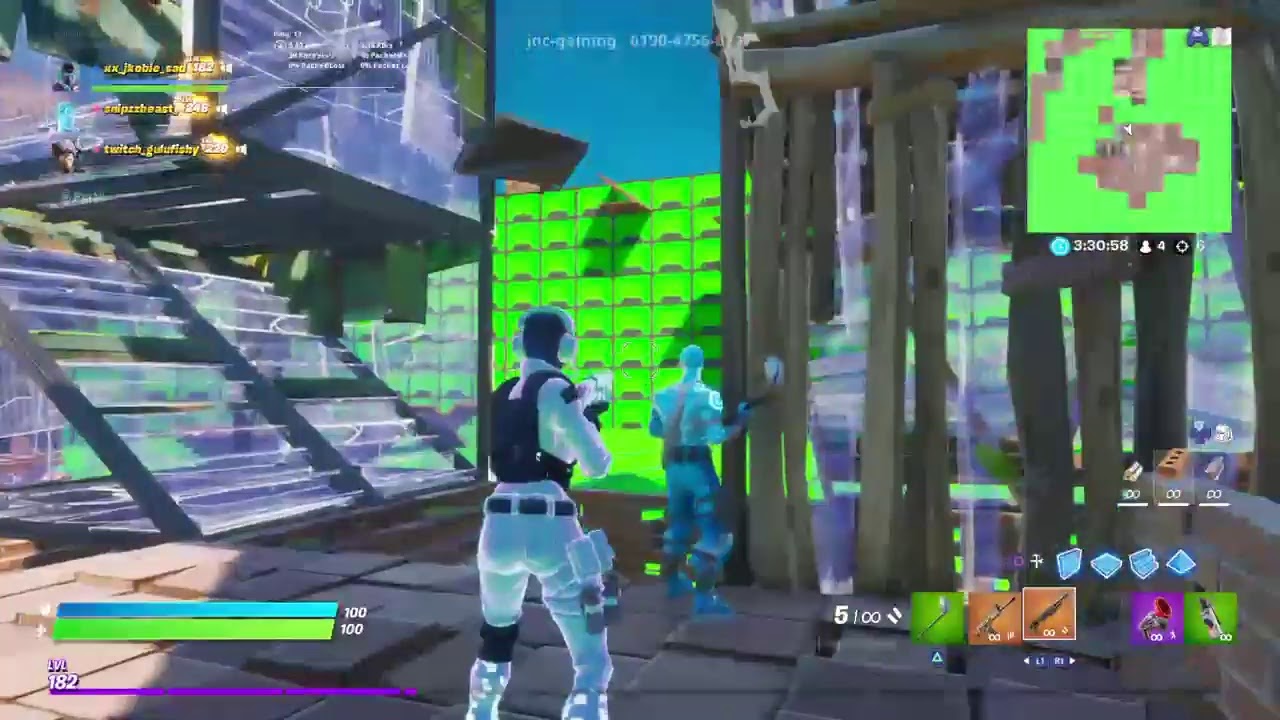 3 talented rappers playing fortnite - YouTube