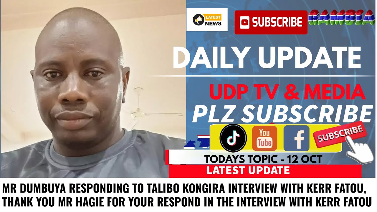 MR DUMBUYA RESPONDING TO TALIBO KONGIRA - YouTube