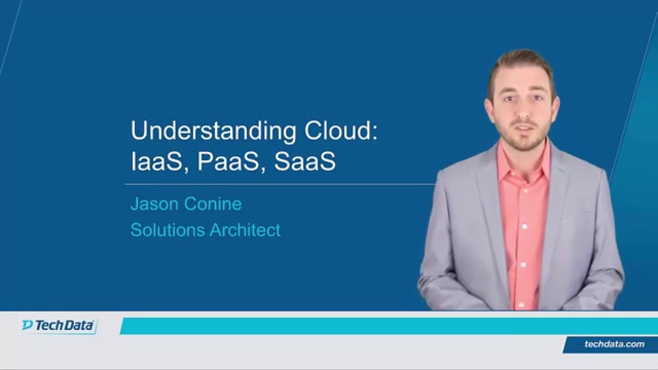 Understanding Cloud - IaaS PaaS SaaS - YouTube