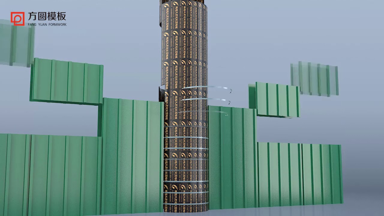 circular column formwork - YouTube