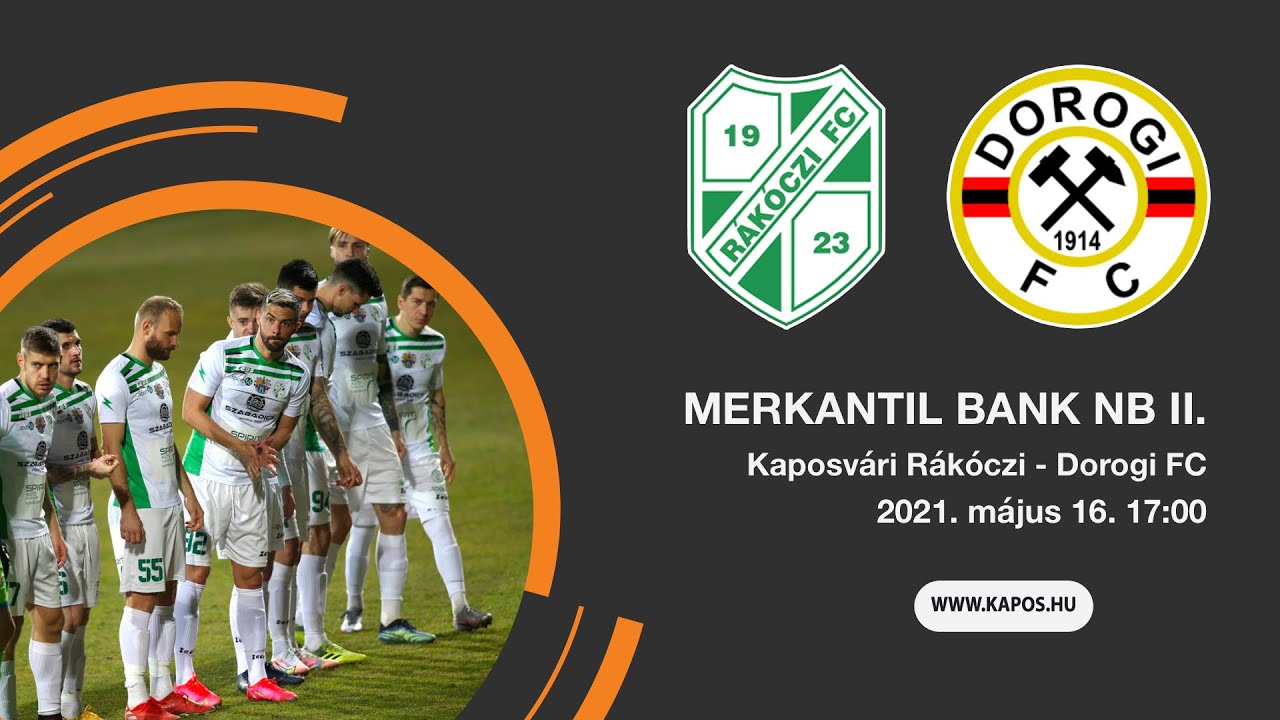 Kaposvári Rákóczi - Dorogi FC 0-1 - YouTube