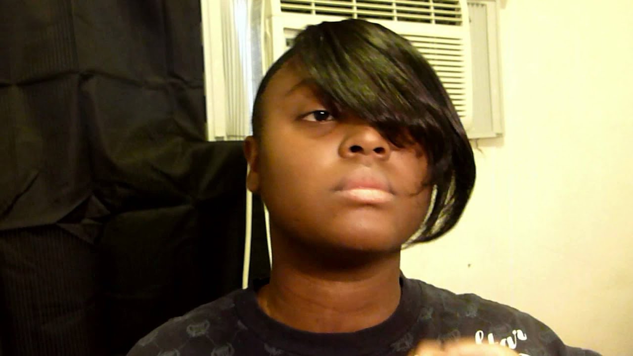 DIY Snap Clip on Bangs - YouTube