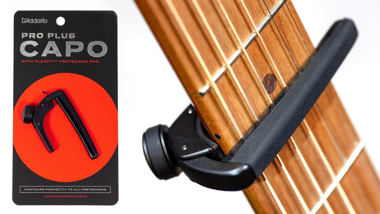 D'Addario Pro Plus Capo: One Capo - Any Guitar. - YouTube