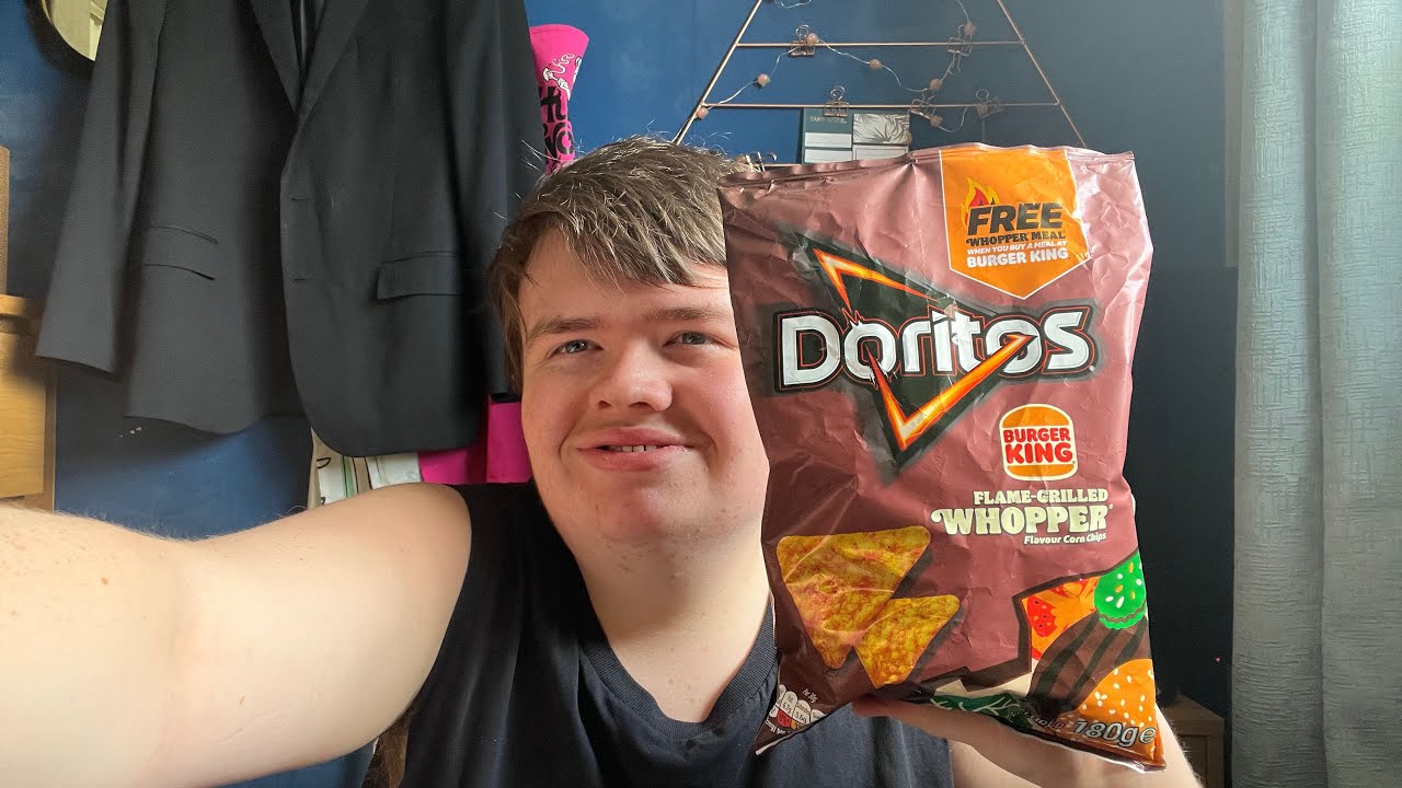 Doritos Burger King Flame-Grilled Whopper Review - YouTube