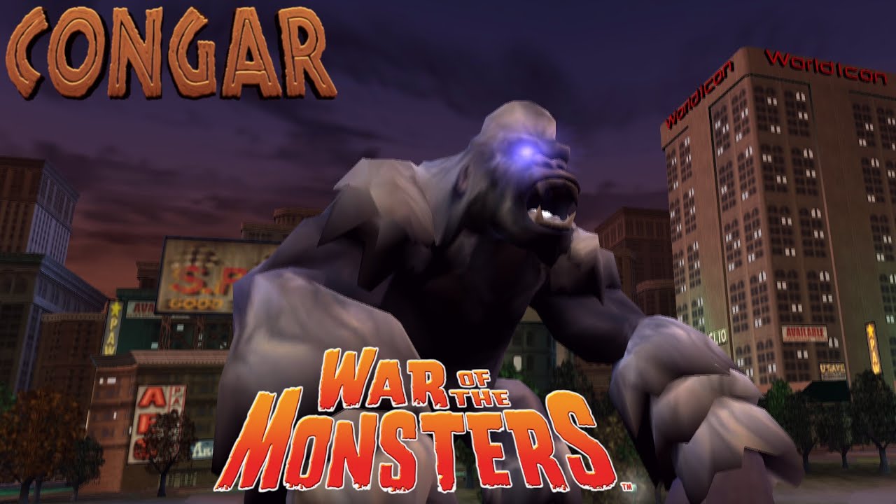 War of The Monsters: Congar (Skin 2) Adventure Mode [PS2] - YouTube