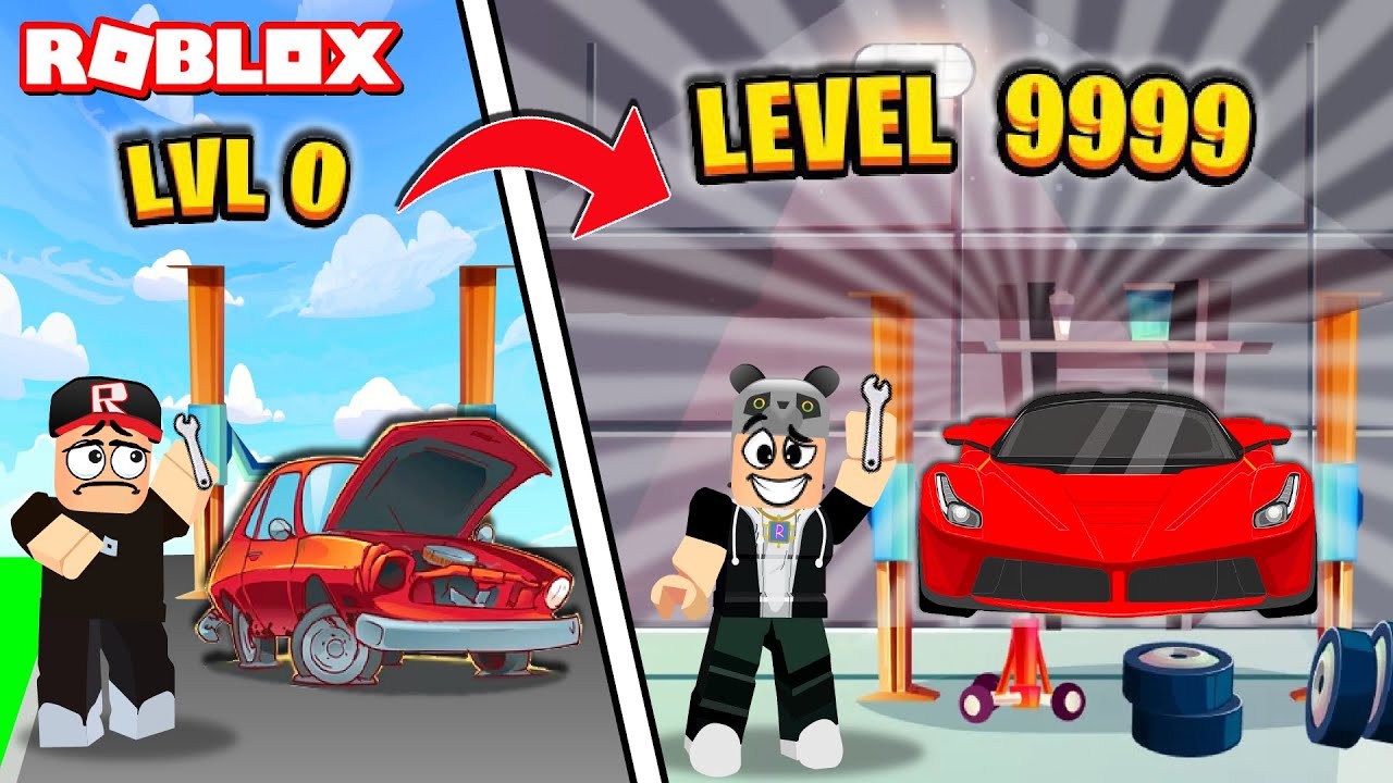 Araba Tamircisi Ol ve Güçlü Arabaları Tamir Et !! - Roblox Car Mechanic ...