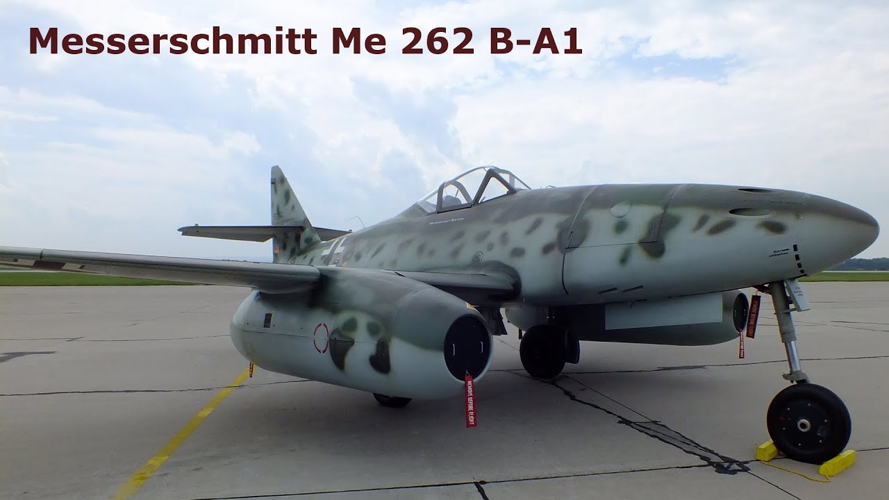 Messerschmitt Me 262 B-A1, 27th Pardubice Airshow 2016 - YouTube