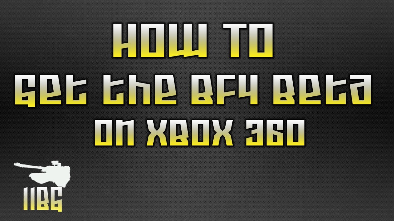 How to access the BF4 Beta on Xbox 360 - YouTube