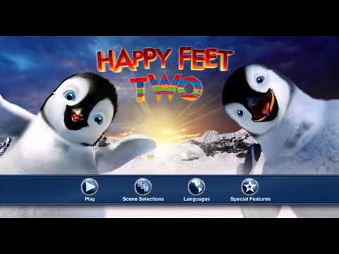 Happy Feet 1 & 2 DVD Menu Walkthroughs