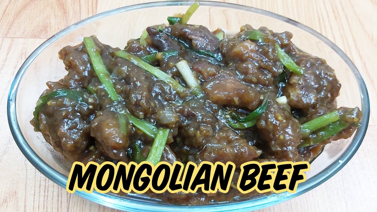 HOW TO COOK MONGOLIAN BEEF | EASY RECIPE - YouTube