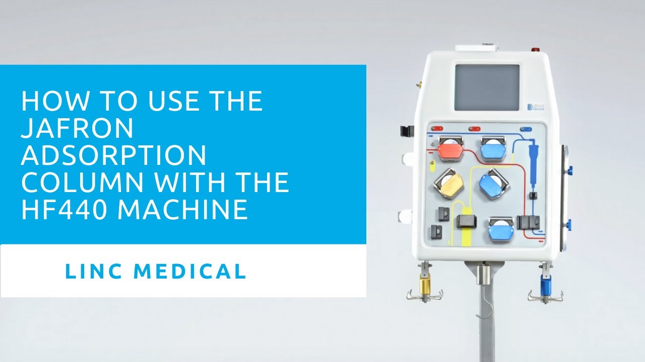 How to use the Jafron Adsorption Column with the HF440 Machine - YouTube