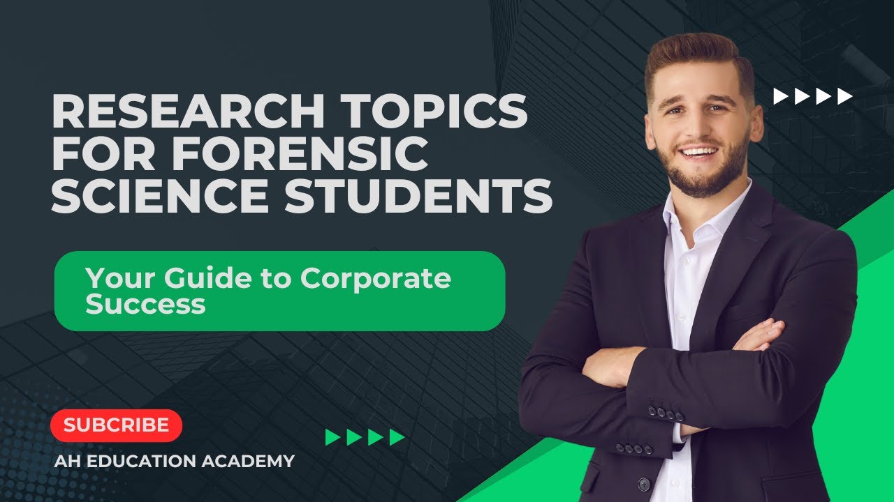 Research Topics for Forensic Science Students in 2024 || forensic ...