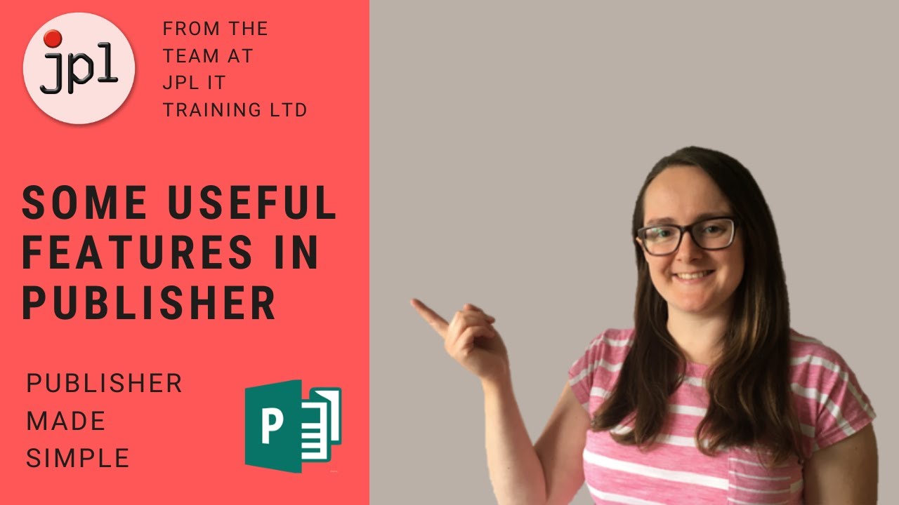 Publisher Useful Features: Character Spacing and Selecting Objects ...