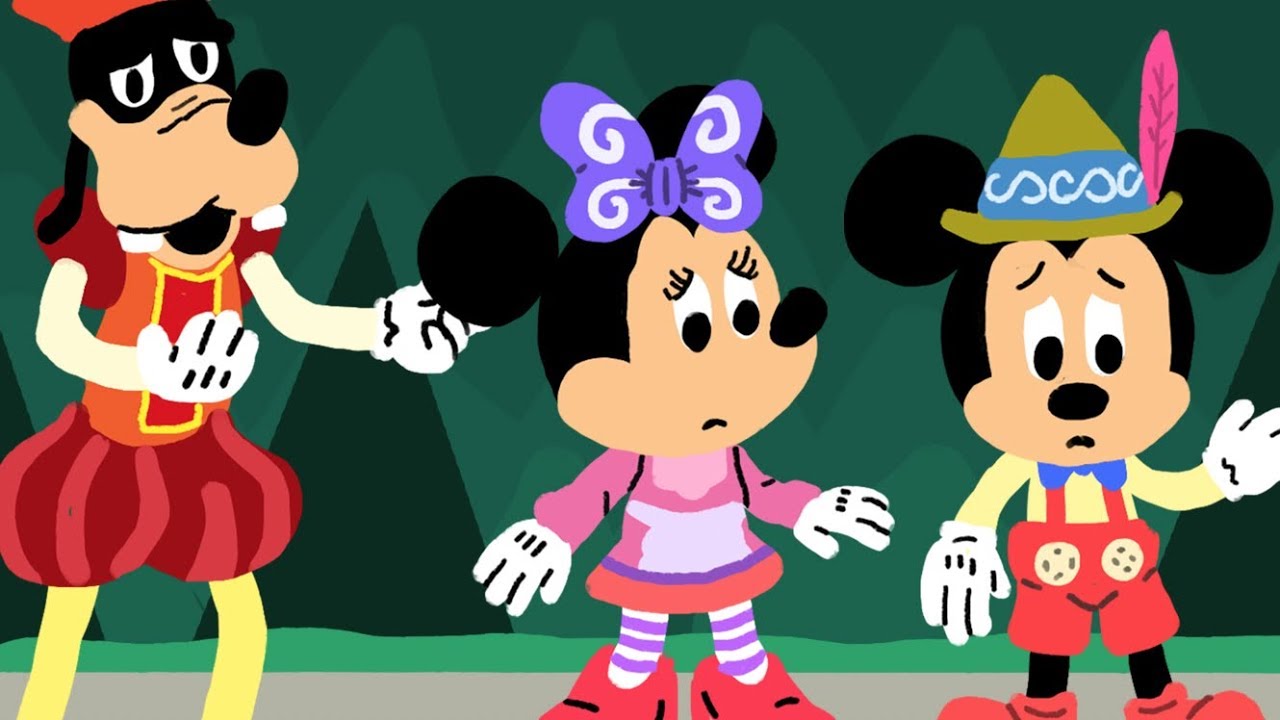 A Goofy Fairy Tale *Drawing* Mickey and Minnie Mouse - Disney Junior ...