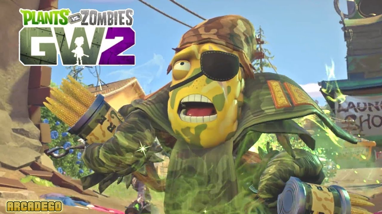 Plants vs zombies GW2 | Playing as plants / doing missions - YouTube