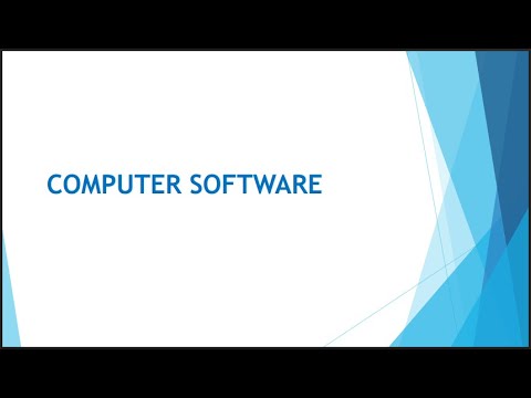 Lesson 10: COMPUTER SOFTWARE (GRADE 8 RATIONALISED NOTES) - YouTube