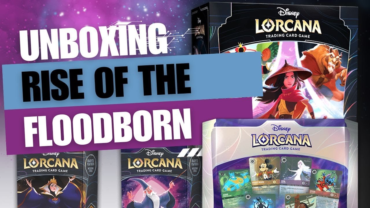 Lorcana Chapter 2 Unboxing! // All Products containing Packs // Product ...