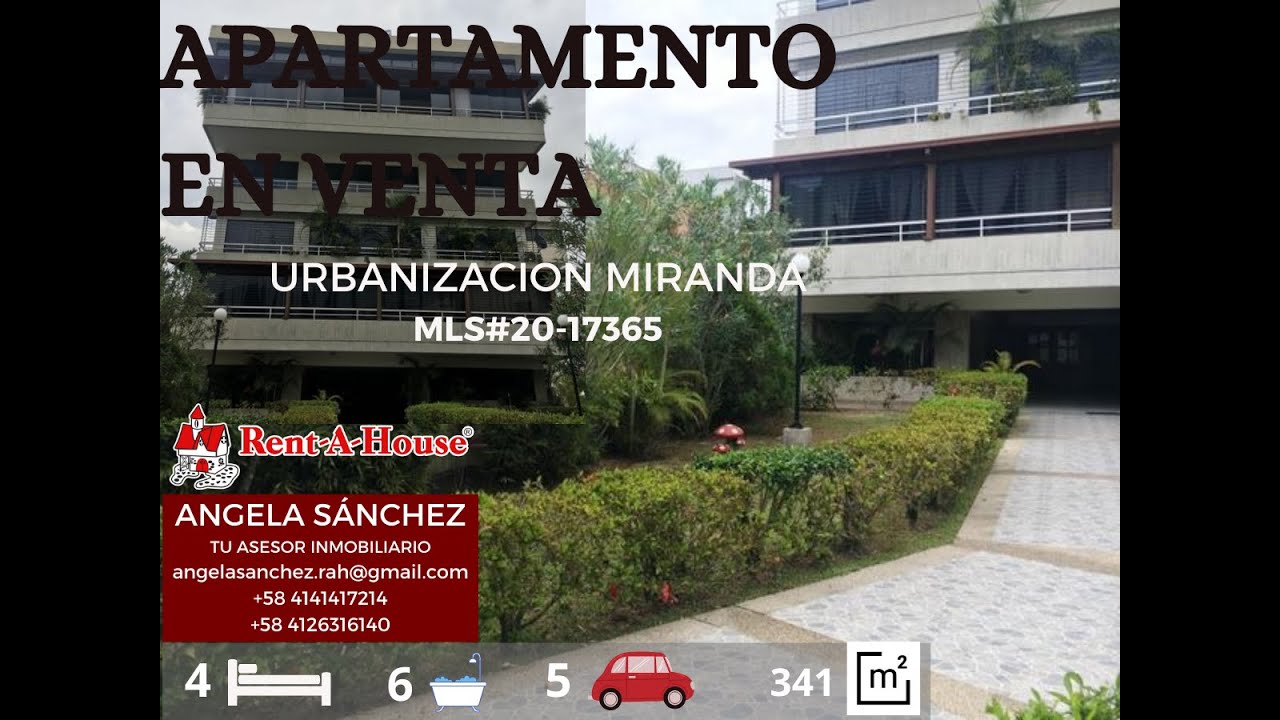 APARTAMENTO EN VENTA URBANIZACION MIRANDA - YouTube